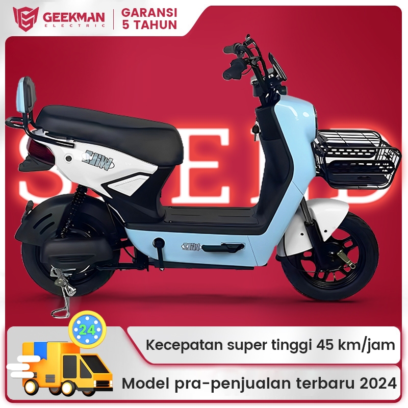 Jual GEEKMAN Sepeda Listrik Sepeda Listrik Dewasa Goda Sepeda Listrik ...