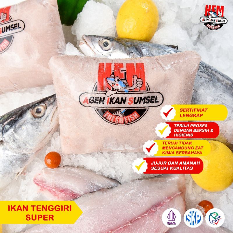 Jual Ikan Giling Tenggiri Super. Berat 1 Kg [WAJIB PACKING STEROFOAM ...