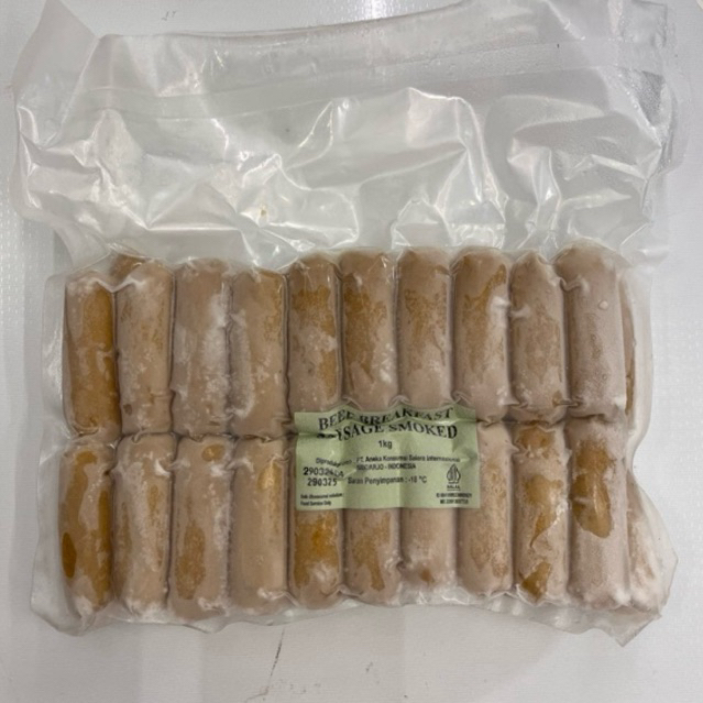 Jual Sosis Cocktail Smoked Beef Premium 1kg Beef Breakfast Sosis Hotel ...