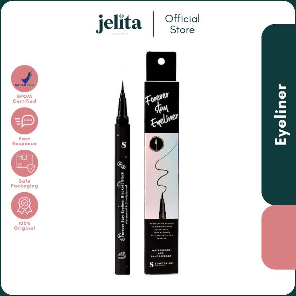 Jual KODE S25D Jelita Cosmetics Somethinc Forever Stay Waterproof ...
