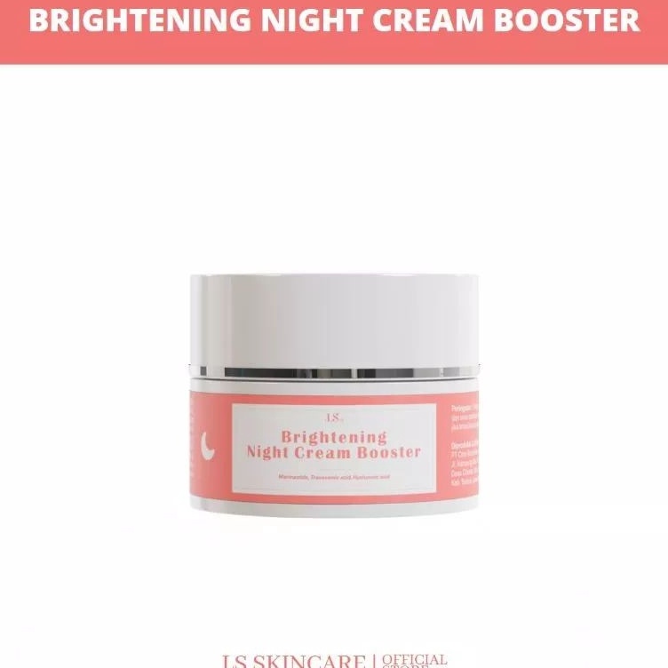 Jual KODE P9T ECER LS SKINCARE BRIGHTENING NIGHT CREAM SERIES BOOSTER ...