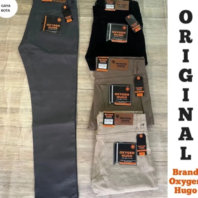 Jual KODE Q46T Celana Panjang Pria Terlaris Cinos Naomi Swiding Oxygen Hugo Skinny Slimfit ...