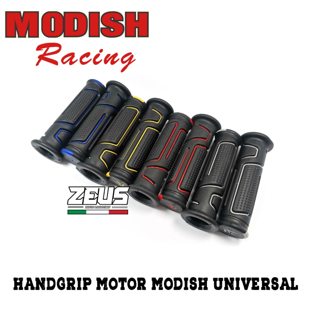 Jual Handgrip Merek Modish Hand Grips Handfat Sarung Gas Motor Grip ...