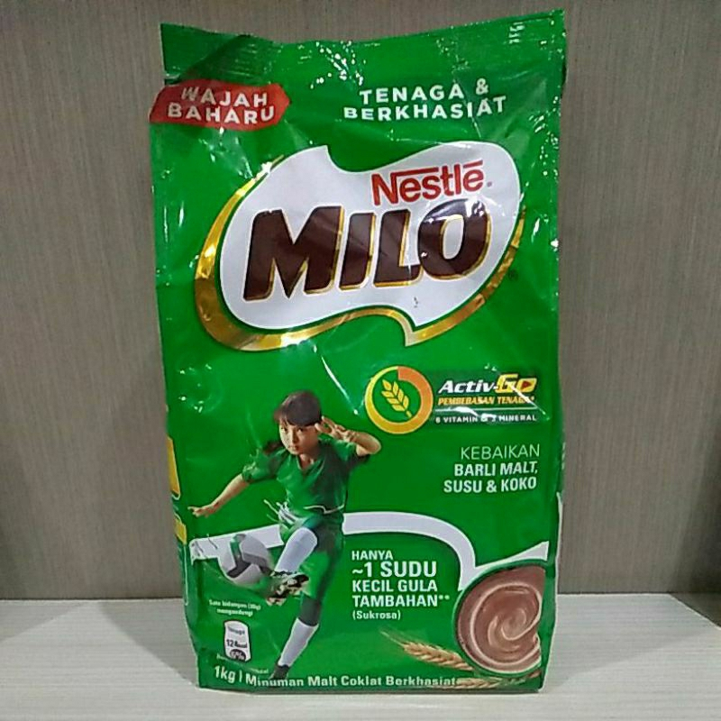 Jual MILO NESTLE 1 KG MALAYSIA | Shopee Indonesia