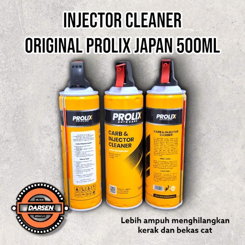 Jual KARBU CLEANER 500ml INJECTOR CLEANER ORIGINAL PROLIX JAPAN ...