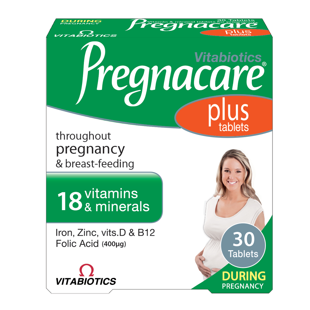 Jual Pregnacare Plus Box 30's Tablet Vitabiotics / Vitamin Ibu Hamil ...