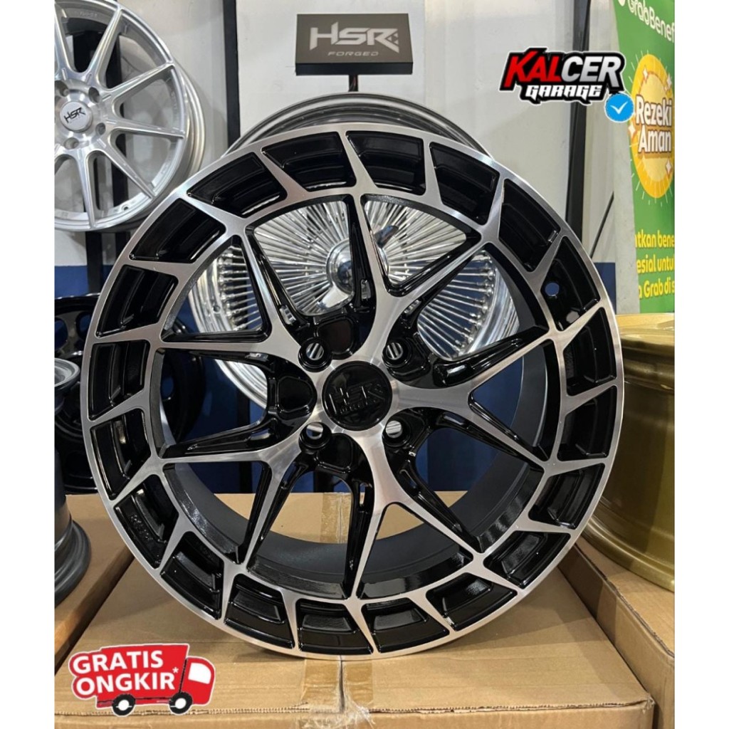 Jual VELG RACING HSR LPS R16 UNTUK DATSUN GO SIRION JAZZ AGYA LPS HSR ...