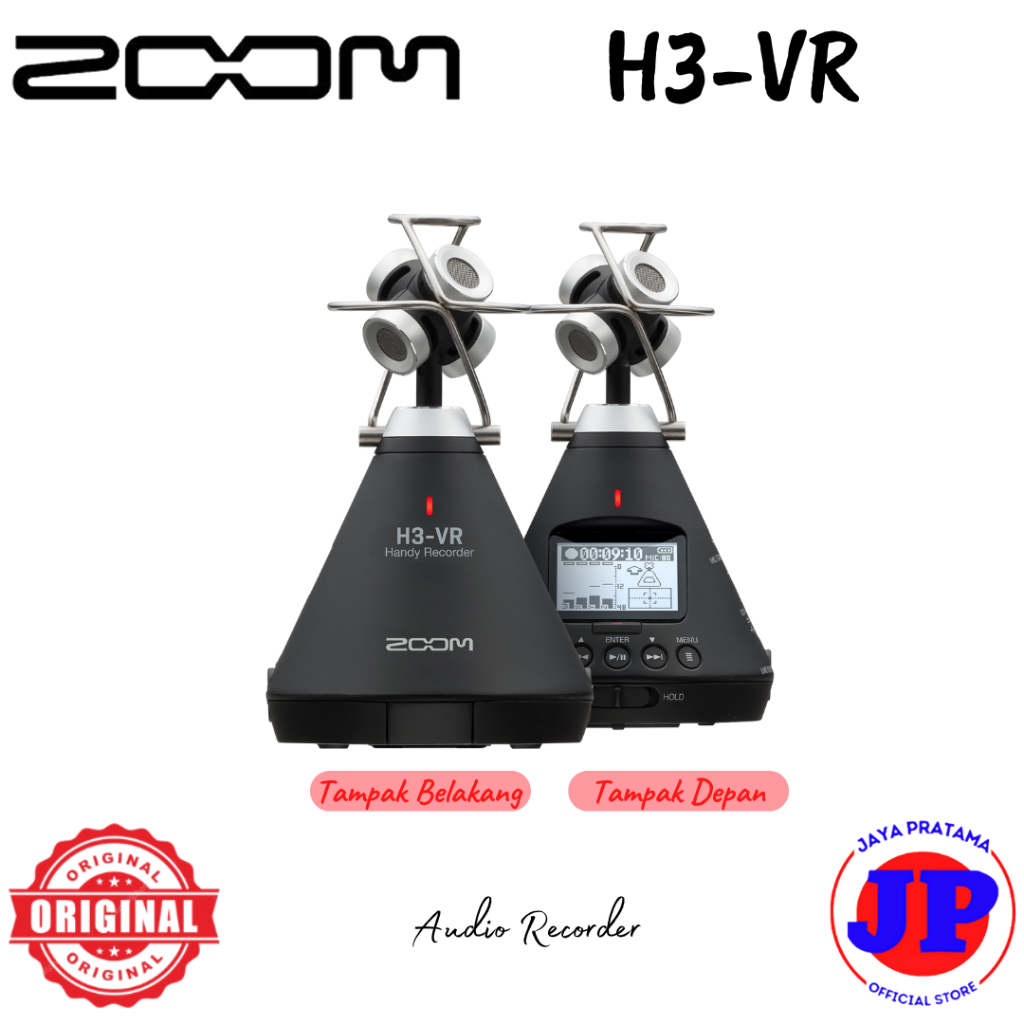 Jual Zoom H3VR Handy Audio Recorder Original H3-VR | Shopee Indonesia