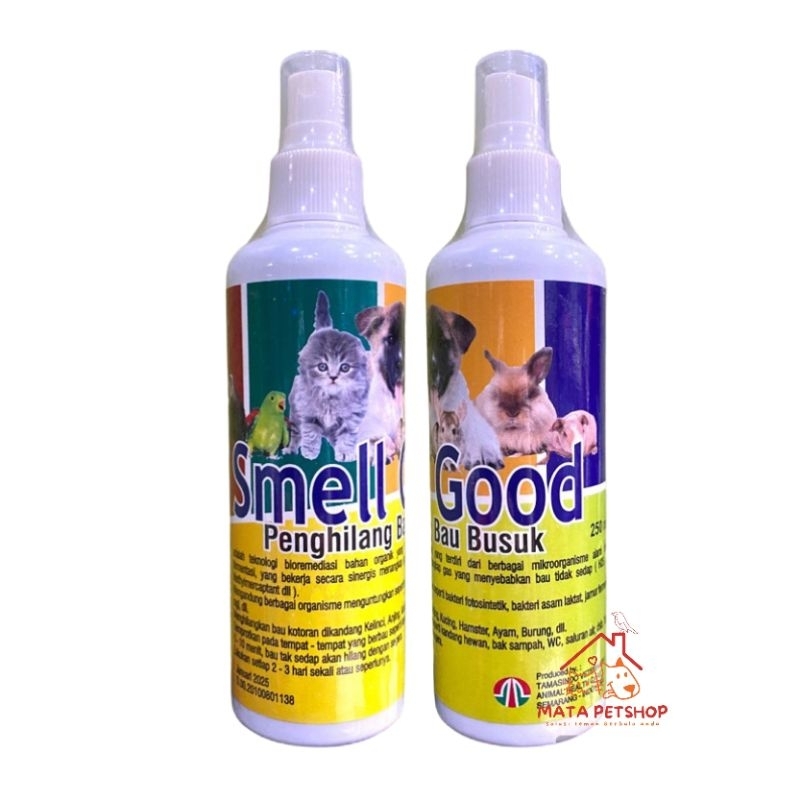 Jual Smell Good Spray 250 ml Penghilang Bau Kandang dan Mikroorganisme ...