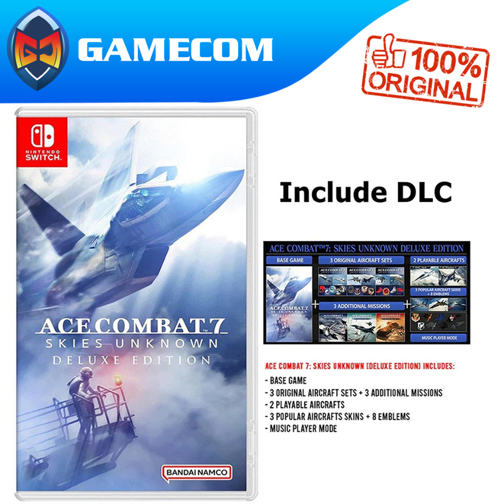 Jual Ace Combat 7 Skies Unknown Deluxe Edition Game Nintendo Switch ...