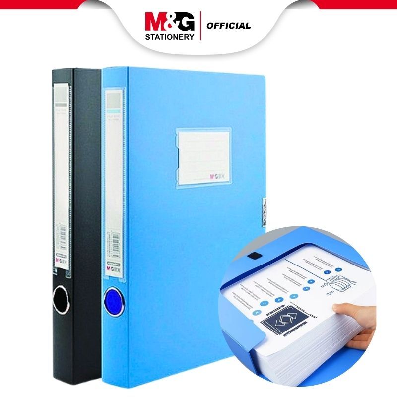 Jual M&G A4 Map File Holder Document Keepper Organizer Economic Box ...