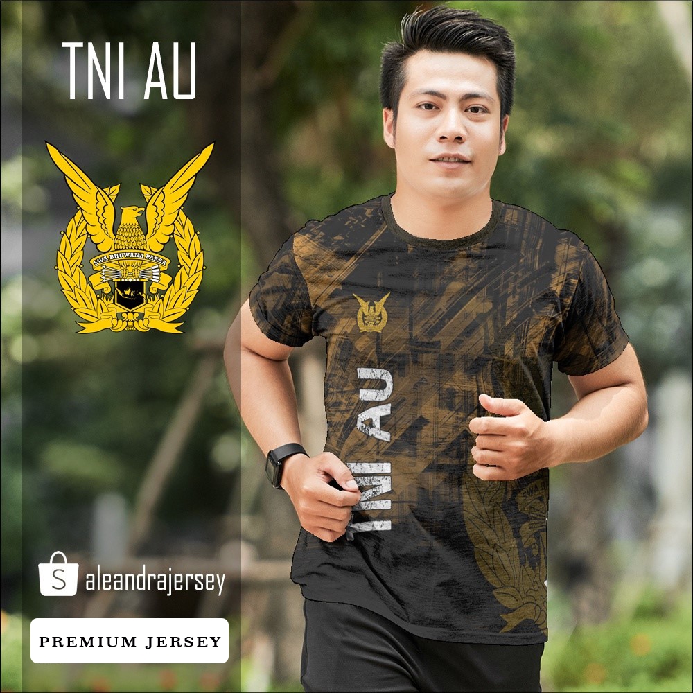 Jual Baju Kaos Jersey TNI AU 197 FullPrint Printing Custom Premium ...