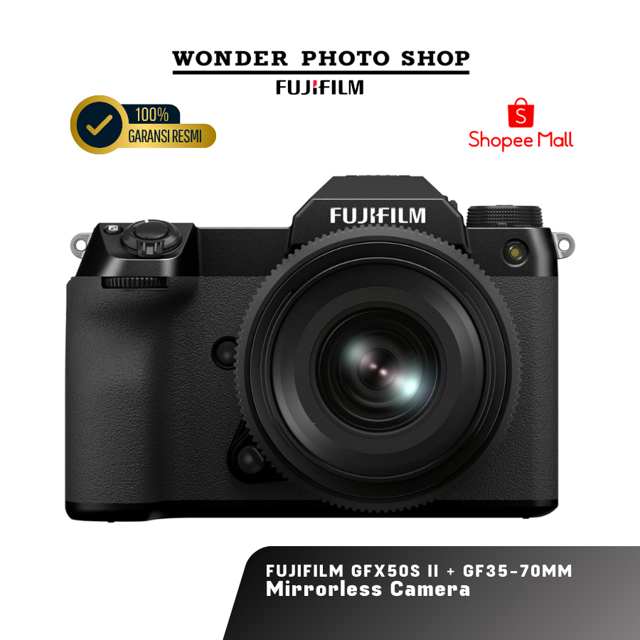 Jual Fujifilm GFX 50S II Kit Lens 35-70mm f/4.5-5.6 WR | Shopee Indonesia