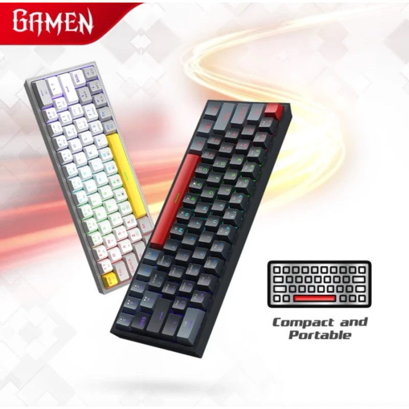 Jual Gamen Titan 5 All New Series Mechanical Gaming Keyboard Blue ...