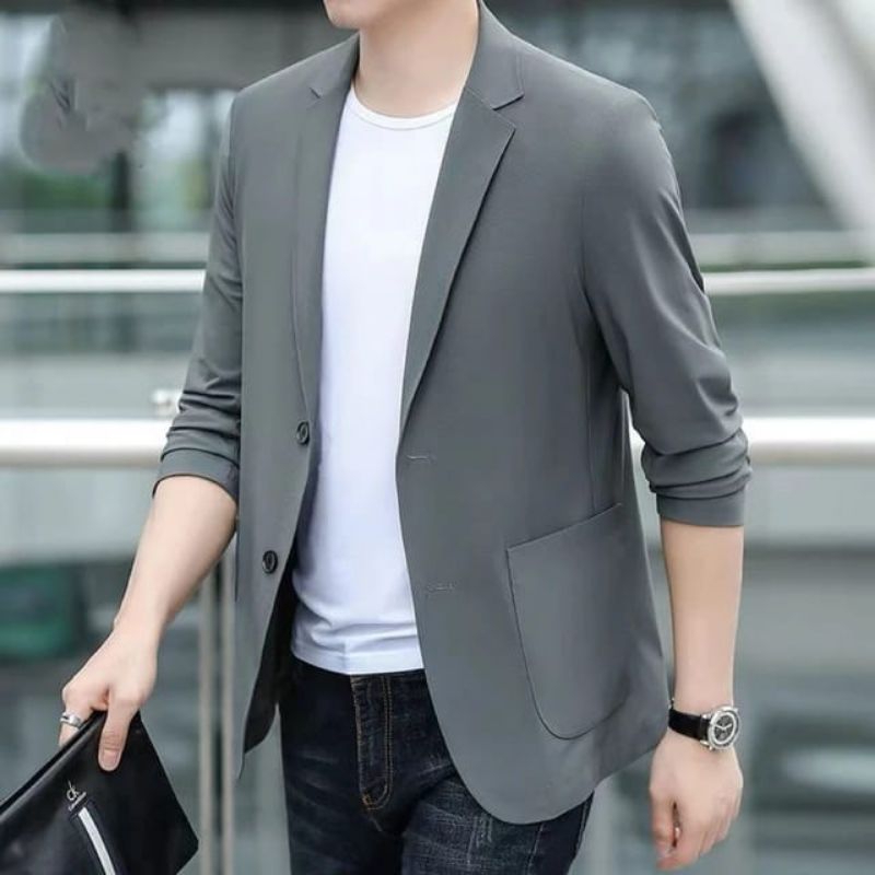 Jual Jas Pria Model Terbaru Jas Pria Modern Jas Pria Slimfit | Shopee ...