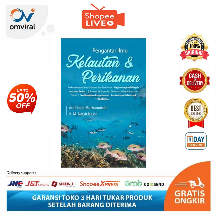 Jual Buku Pengantar Ilmu Kelautan dan Perikanan Terbaru Tahun 2018 Andi Iqbal Deepublish ...