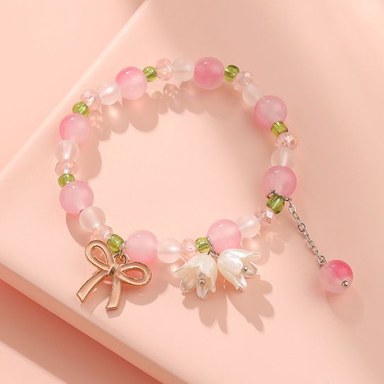 Jual LEERE -Gelang Anggrek Lonceng Manis Wanita Sederhana Tali Tangan ...