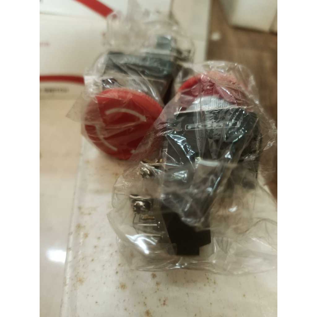 Jual Push Button Emergency Stop Warna Merah Merk Fort | Shopee Indonesia
