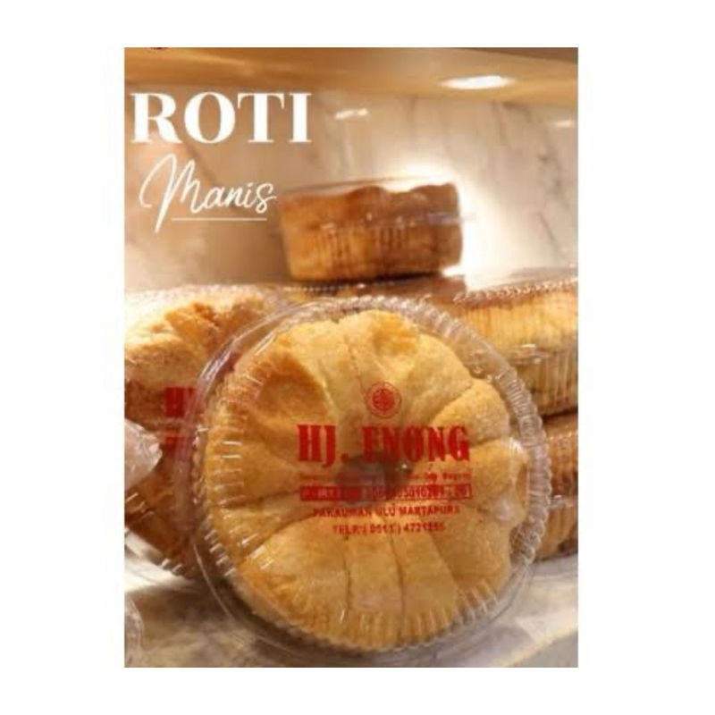 Jual Roti Manis ( Kecil ) Hj.Enong + gratis packing kardus | Shopee ...