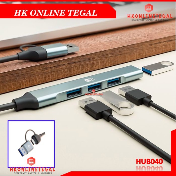 Jual USB C HUB Heatz ZU03 USB-A Hub Extension 4 USB-A Port | Shopee Indonesia