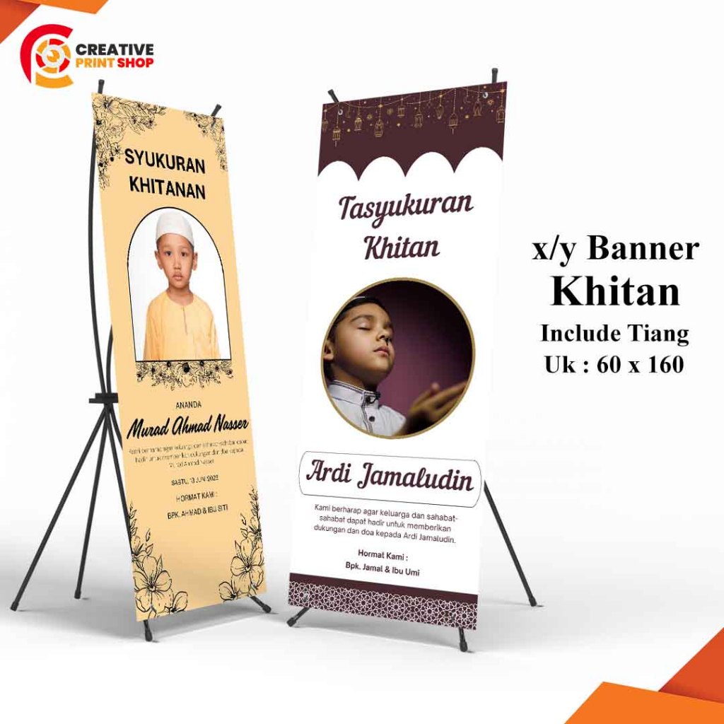 Jual Creativeprintingshop, Cetak Banner, Banner Khitan, X Banner Khitan ...