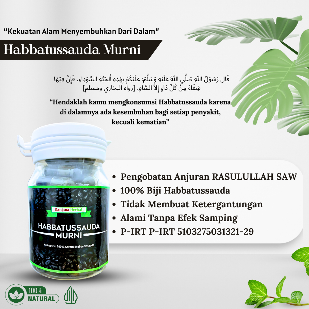 Jual Kapsul Habbatussauda Jintan Hitam Obat Islami Untuk Diabets ...