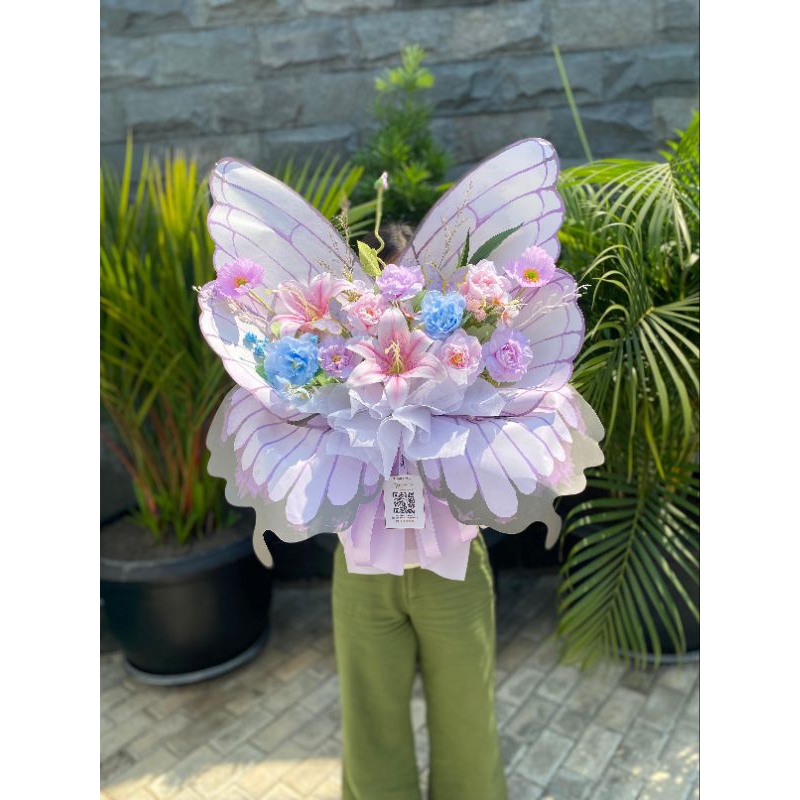 Jual Butterfly Bouqet, BUKET BUNGA ARTIFICIAL/PALSU PREMIUM , BUKET ...