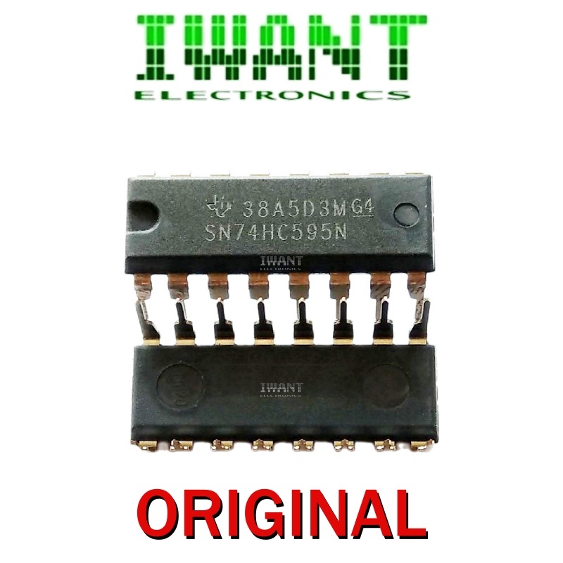 Jual 74HC595 SN74HC595N ORIGINAL IC TTL 74 HC595 | Shopee Indonesia