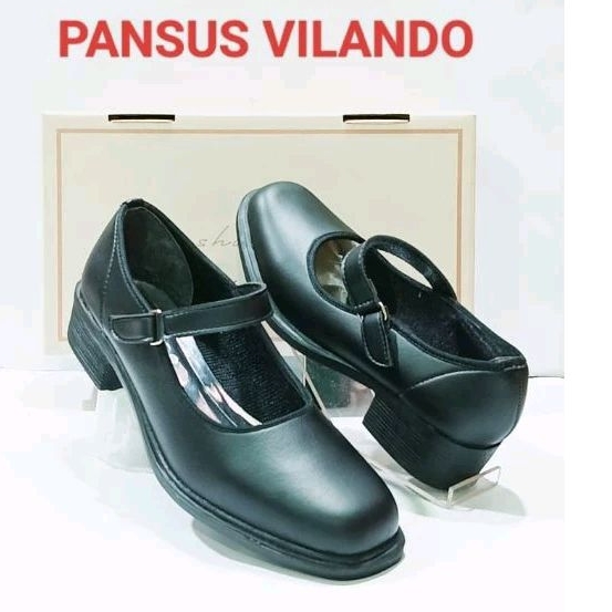 Jual Sepatu Pantofel- Pansus- Paskib(Ra)- Pdh cewek vilando | Shopee ...