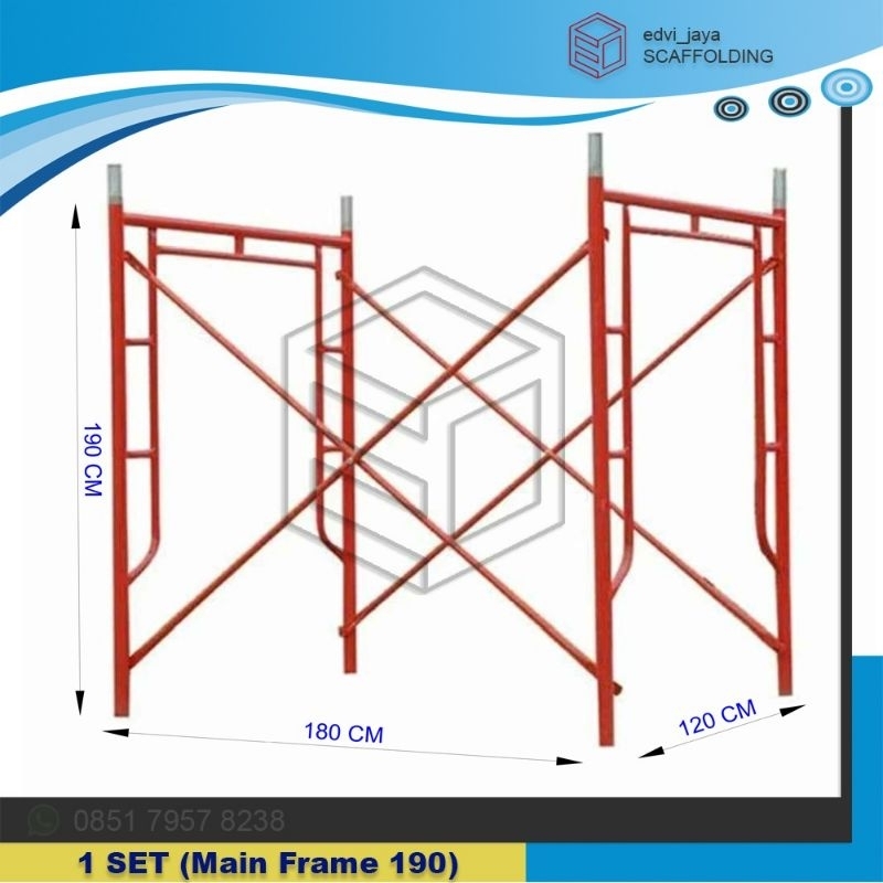 Jual SEWA / RENTAL SCAFFOLDING STEGER TERMURAH JABODETABEK... MAINFRAME ...