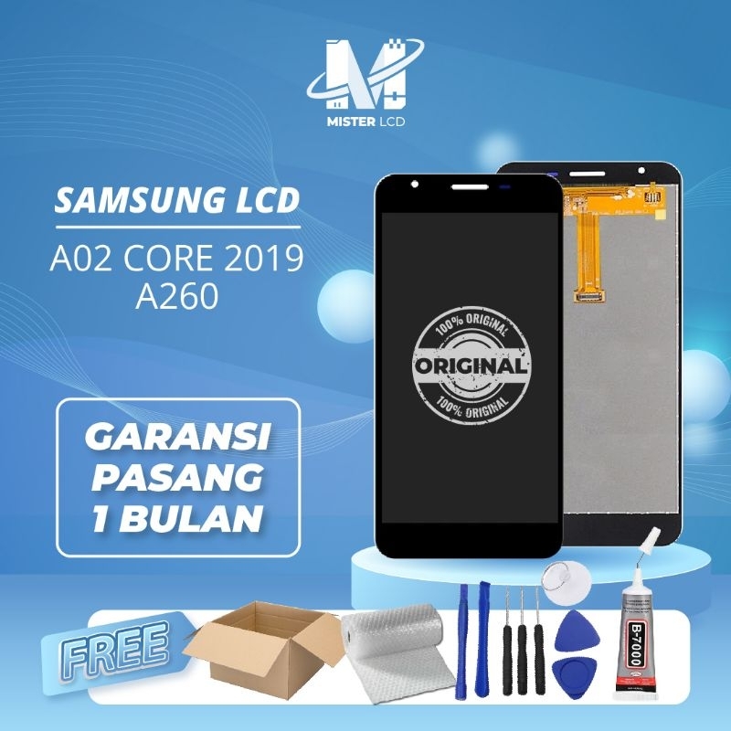 Jual LCD SAMSUNG A2 CORE 2019 / A260 FULLSET ORIGINAL FREE LEM + OPENING SET | Shopee Indonesia