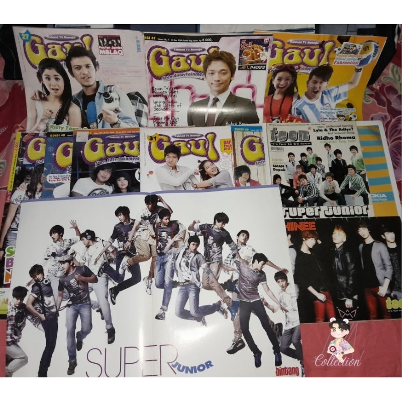 Jual majalah gaul buku bekas, free poster Drama Korea briliant legacy ...
