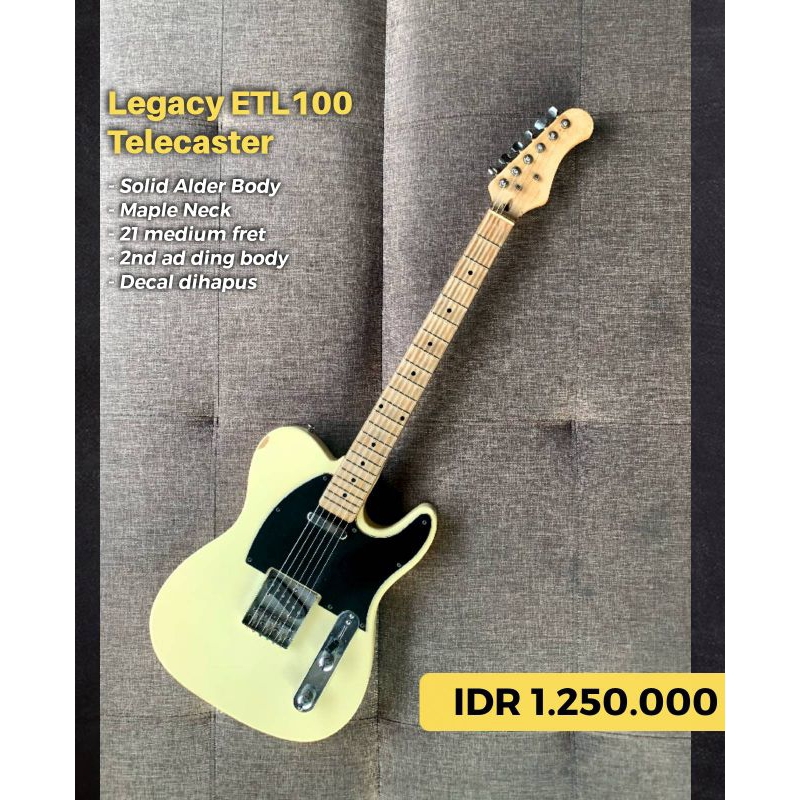 Jual Legacy ETL100 Telecaster | Shopee Indonesia