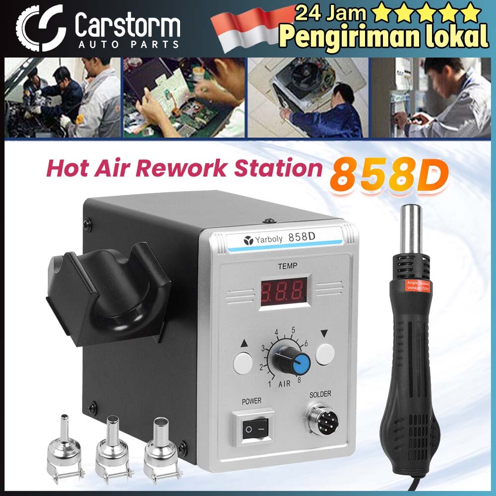 Jual Carstorm Alat stasiun solder stasiun pematrian pistol udara panas ...