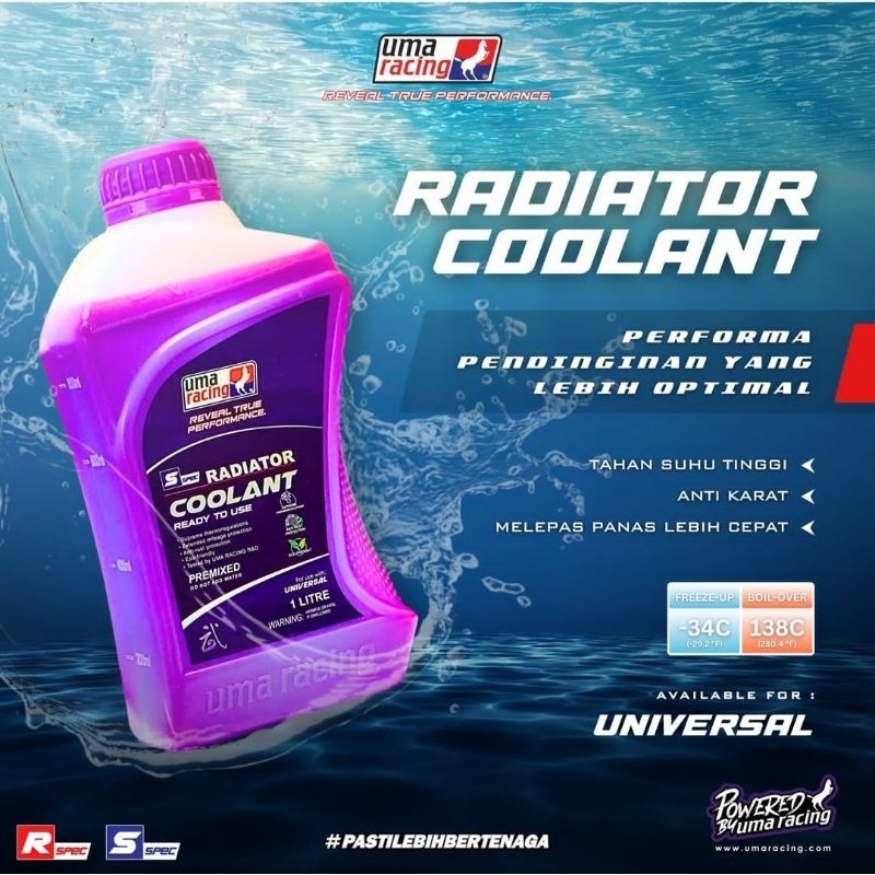Jual Radiator Air Coolant UMA RACING UNIVERSAL SEMUA MOTOR Sport Bebek ...