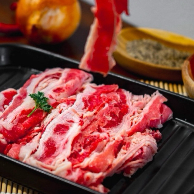 Jual AUS Shortplate Slice Beef Trimming Marinasi 500g - FRESH CUT ...