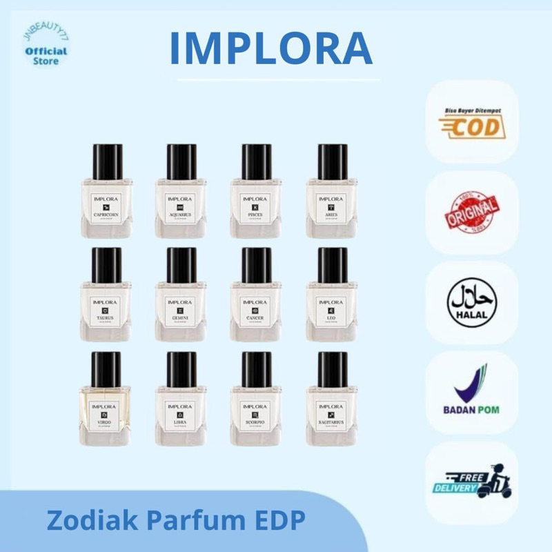 Jual IMPLORA ZODIAC SERIES EAU DE PARFUM | Shopee Indonesia