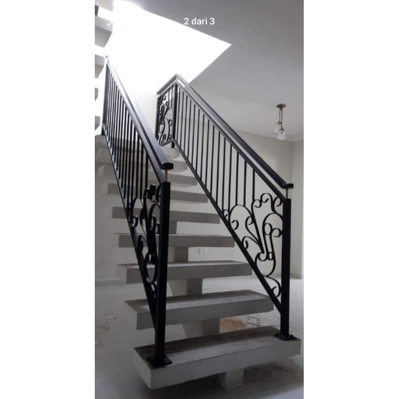 Jual Relling Tangga / Relling balkon / model minimalis atau bisa ...