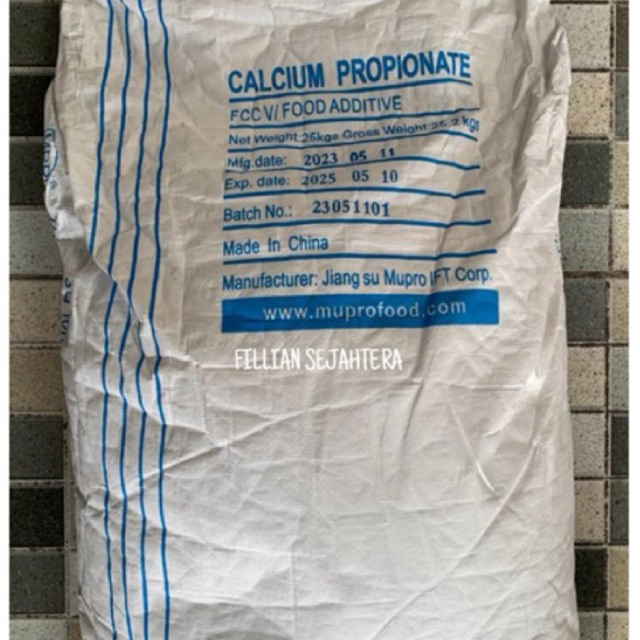 Jual Calcium Propionate Powder Mupro Ex. RRC Anti Tengik - Kalsium ...