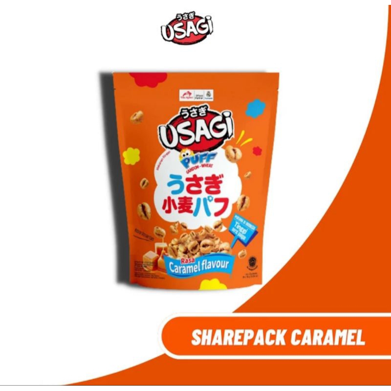 Jual Usagi Puff Sharepack caramel (8×10g) | Shopee Indonesia