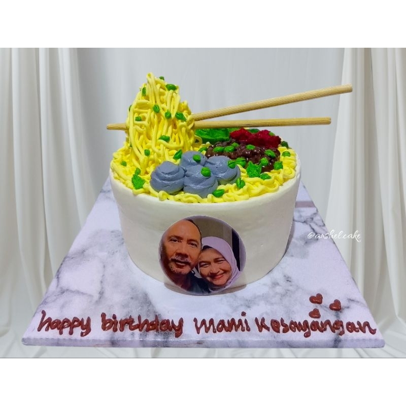 Jual Kue ulang tahun anak - kue ulang tahun mie ayam - kue ultah anak ...