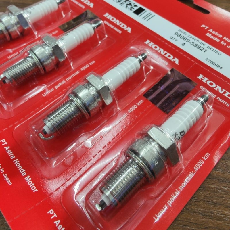Jual BUSI ORIGINAL HONDA TIGER MEGAPRO GL PRO DENSO X24EPU9 100% ORI ...