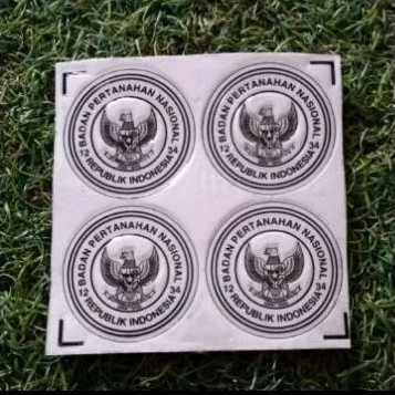 Jual Stiker Embos Timbul Logo BADAN PERTAHANAN NASIONAL / BPN | Shopee ...