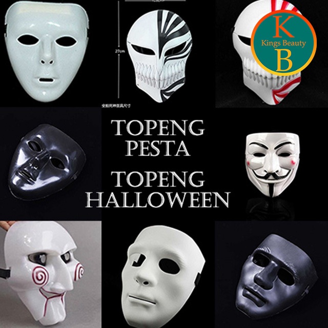 Jual Topeng Pesta Topeng Halloween Topeng Anonymous Topeng Jigsaw ... Jual Topeng Pesta Topeng Halloween Topeng Anonymous Topeng Jigsaw ...
