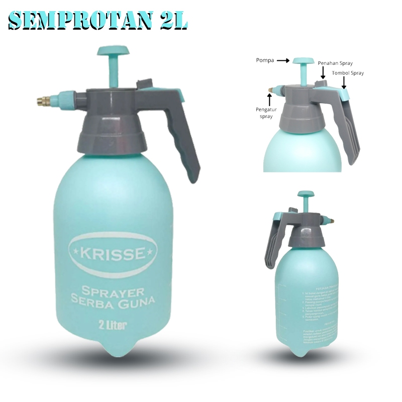 Jual Semprotan 2 liter Semprotan Disinfektan 2 Liter Hand Sprayer ...