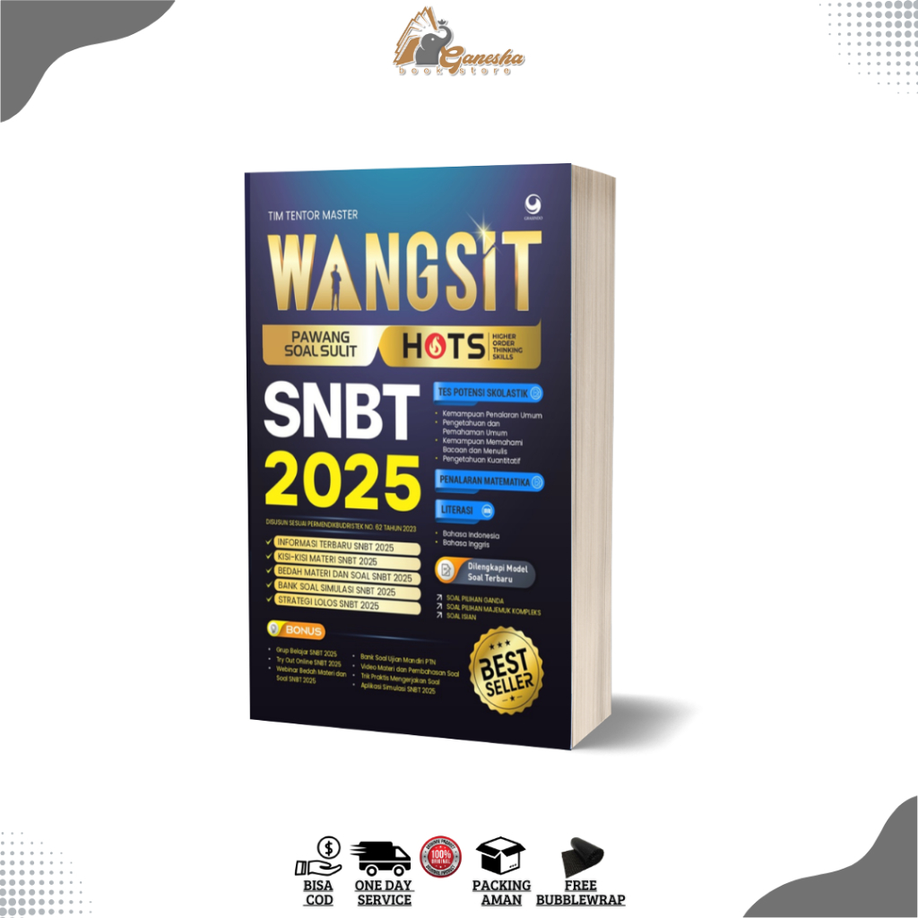 Jual Buku Wangsit SNBT 2025 / WANGSIT (Pawang Soal Sulit) Lengkap HOTS SNBT 2025 | Shopee Indonesia