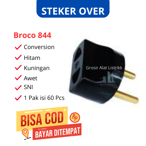 Jual Broco Steker Over Bulat Hitam 844 Conversion | Shopee Indonesia