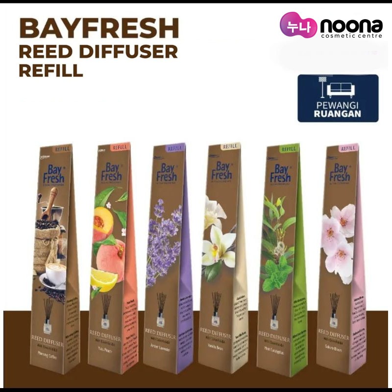 Jual BAY FRESH REED DIFFUSER WITH ESSENTIAL OIL REFILL | Shopee Indonesia