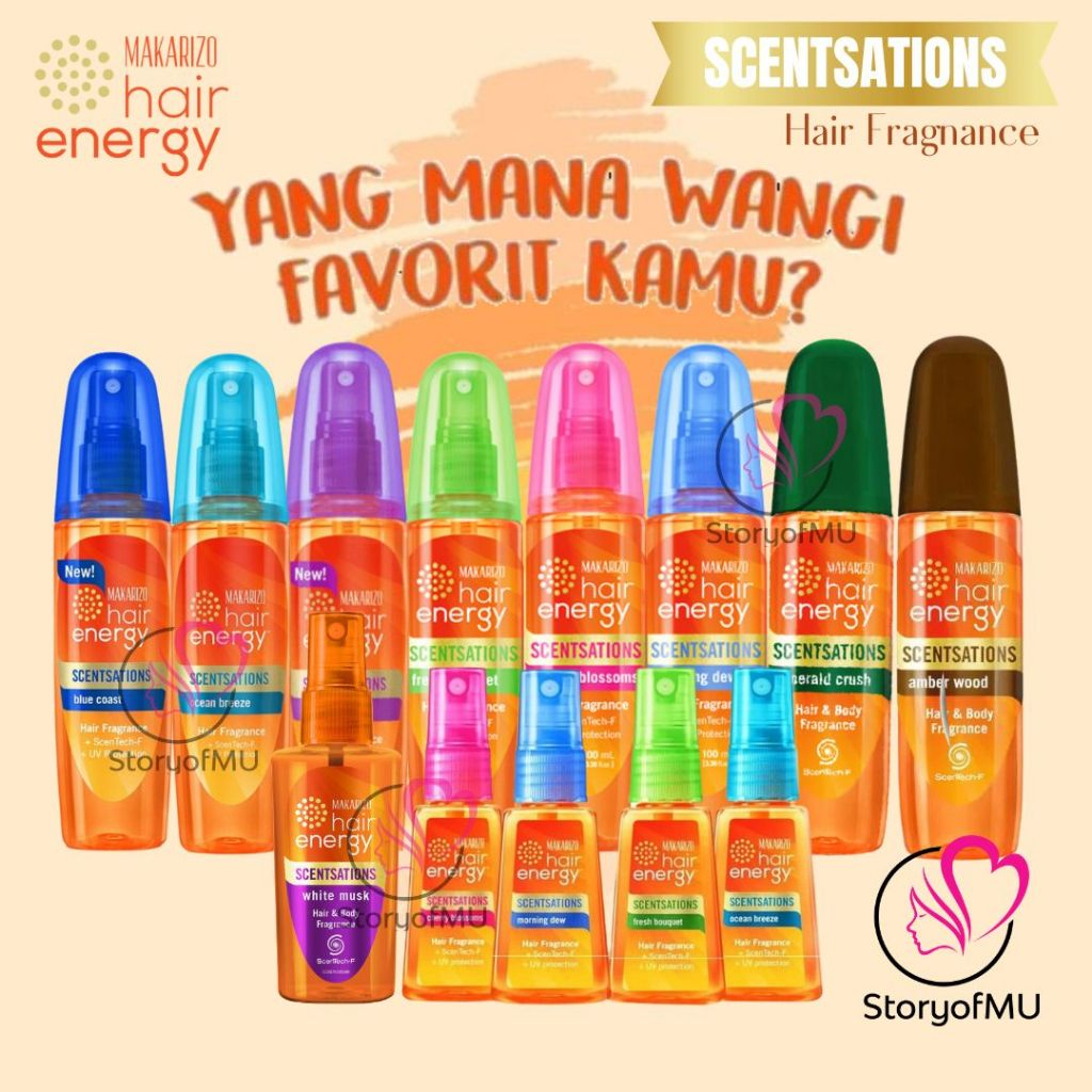 Jual MAKARIZO Hair Energy Scentsations Hair Fragrance (Parfum Rambut ...
