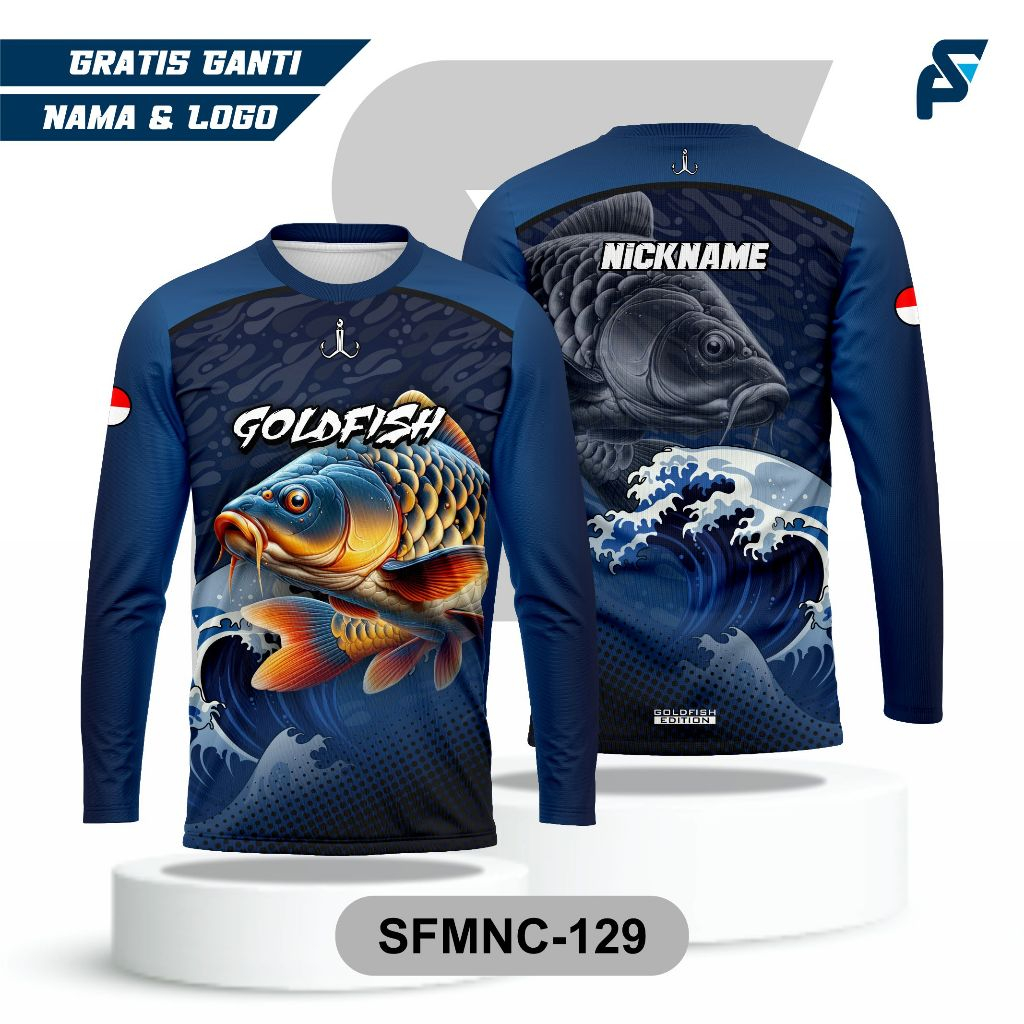 Jual Baju Mancing / Jersey Mancing / Kaos Fishing / Fishing Mania Club ...